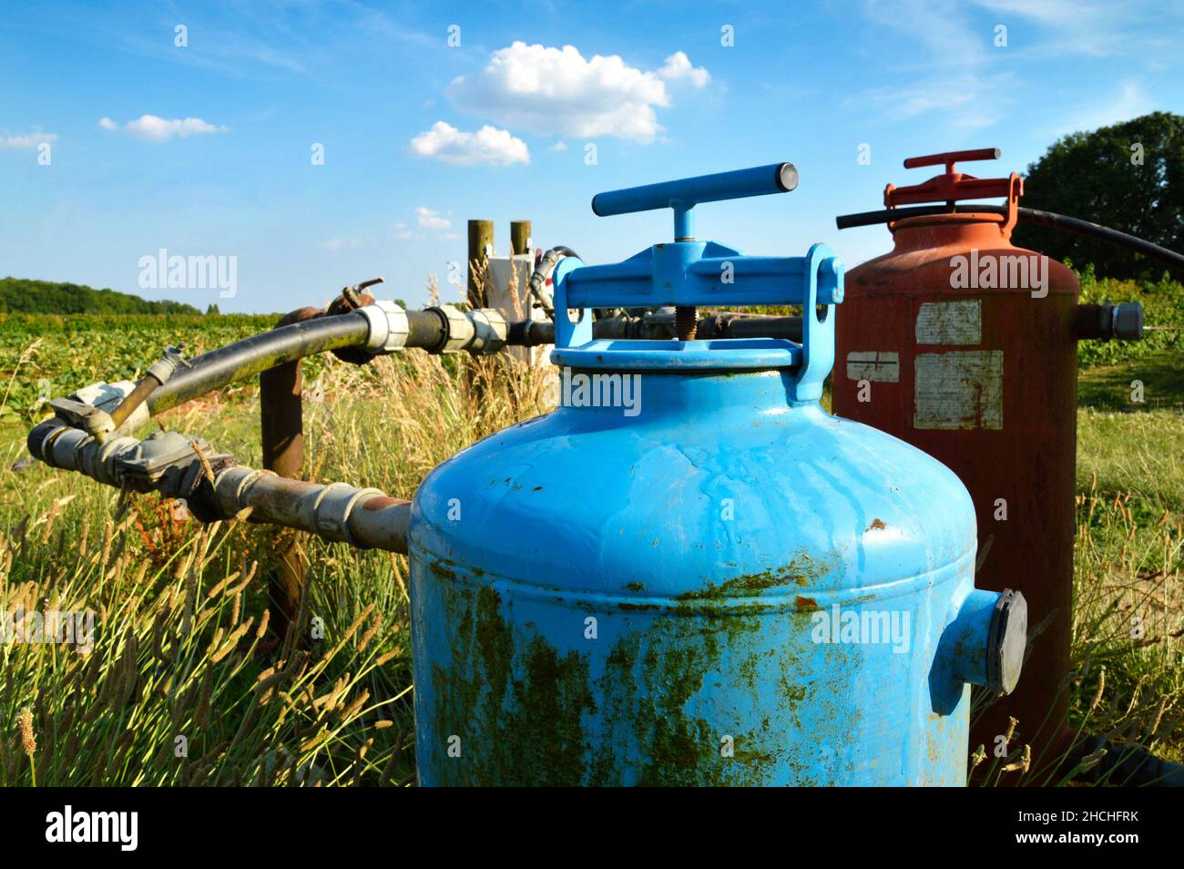 Pumping irrigation for agricultural irrigation system for agricultural ...