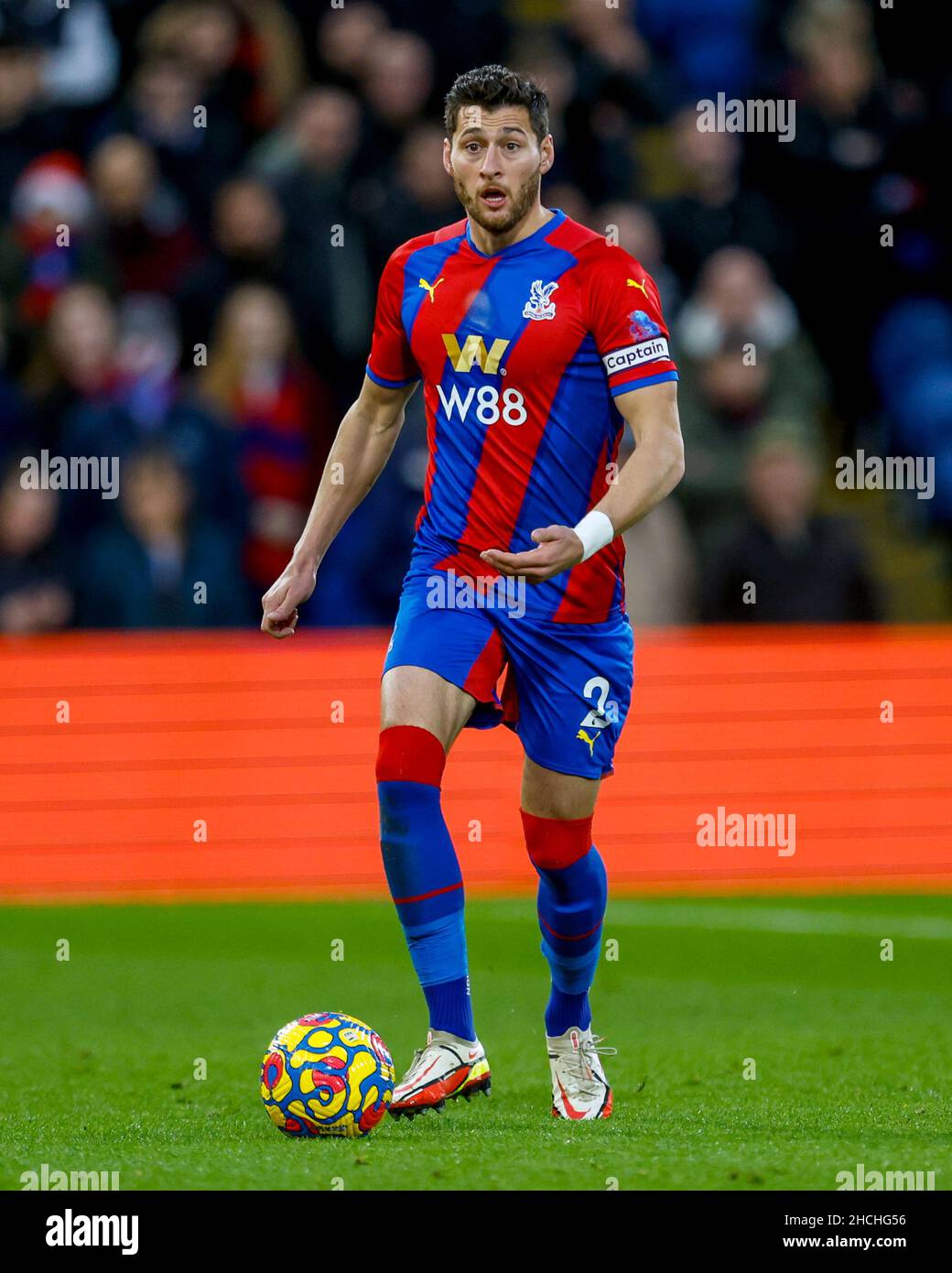 Crystal Palace's Joel Ward in action during the Premier League match at ...