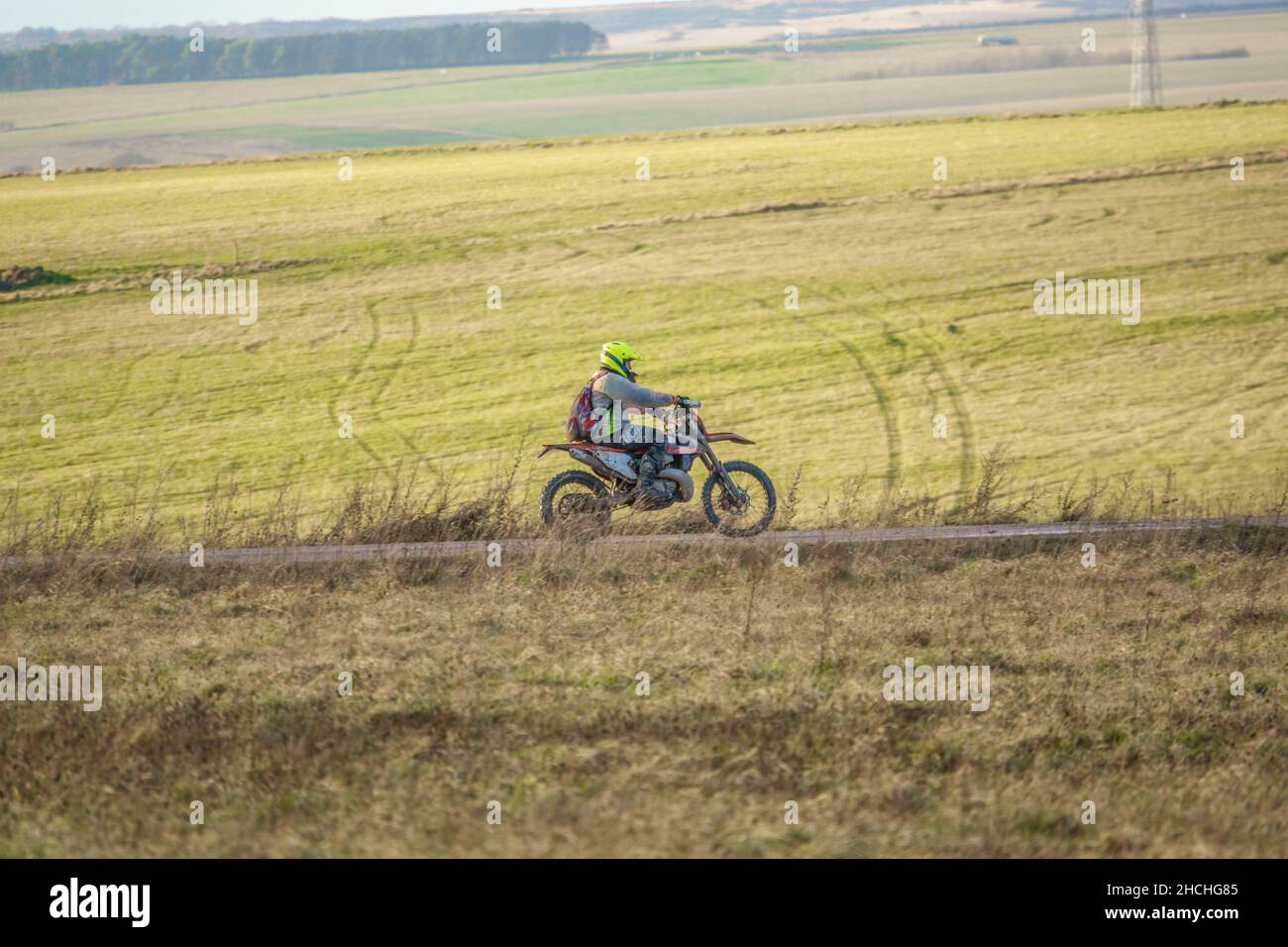 Motorbike group hill ride hi-res stock photography and images - Alamy