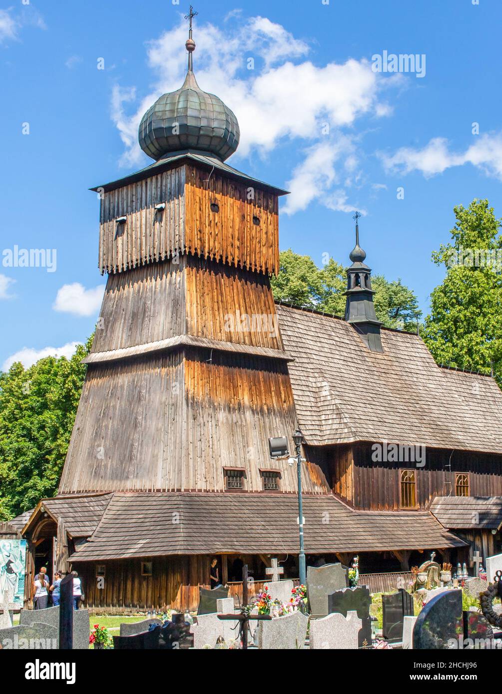 Lachowice, Poland - finished in 1789, the Church of Sts. Peter and Paul ...