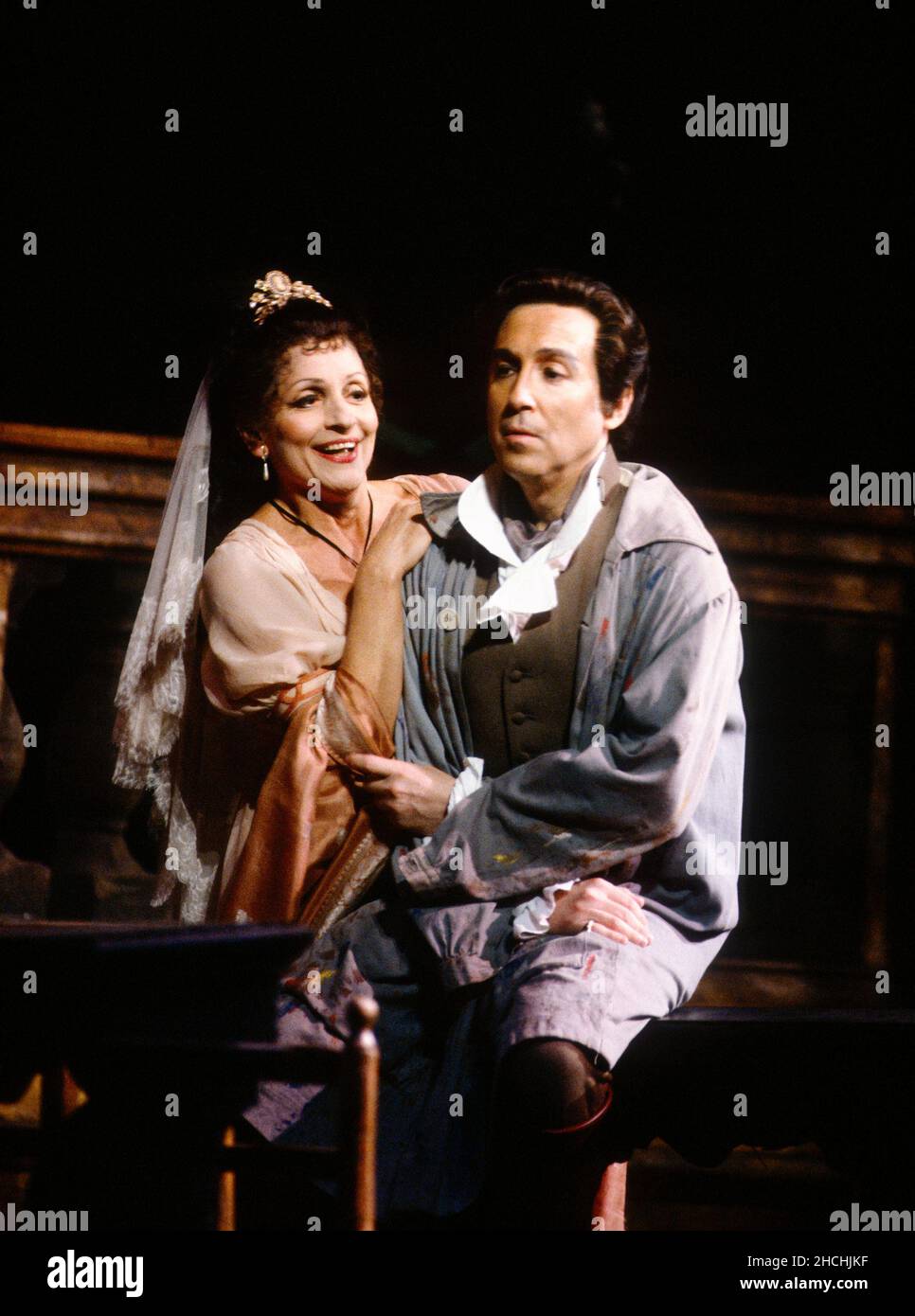 Act 1: Hildegard Behrens (Floria Tosca), Neil Shicoff (Mario ...