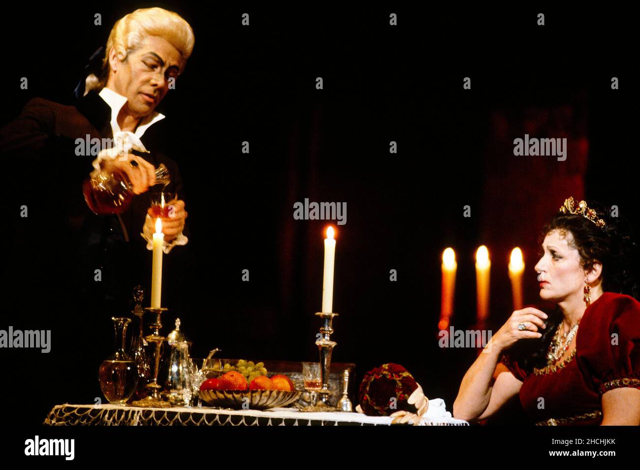 Act 2: Samuel Ramey (Baron Scarpia), Hildegard Behrens (Floria Tosca ...