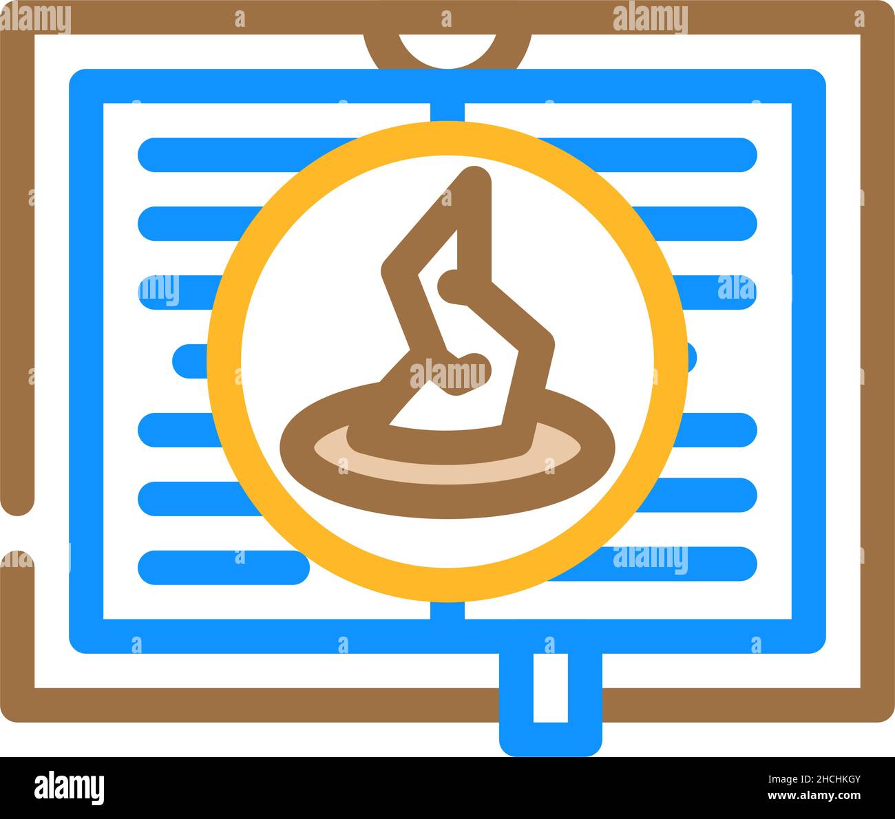 fantasy literature color icon vector illustration Stock Vector Image ...