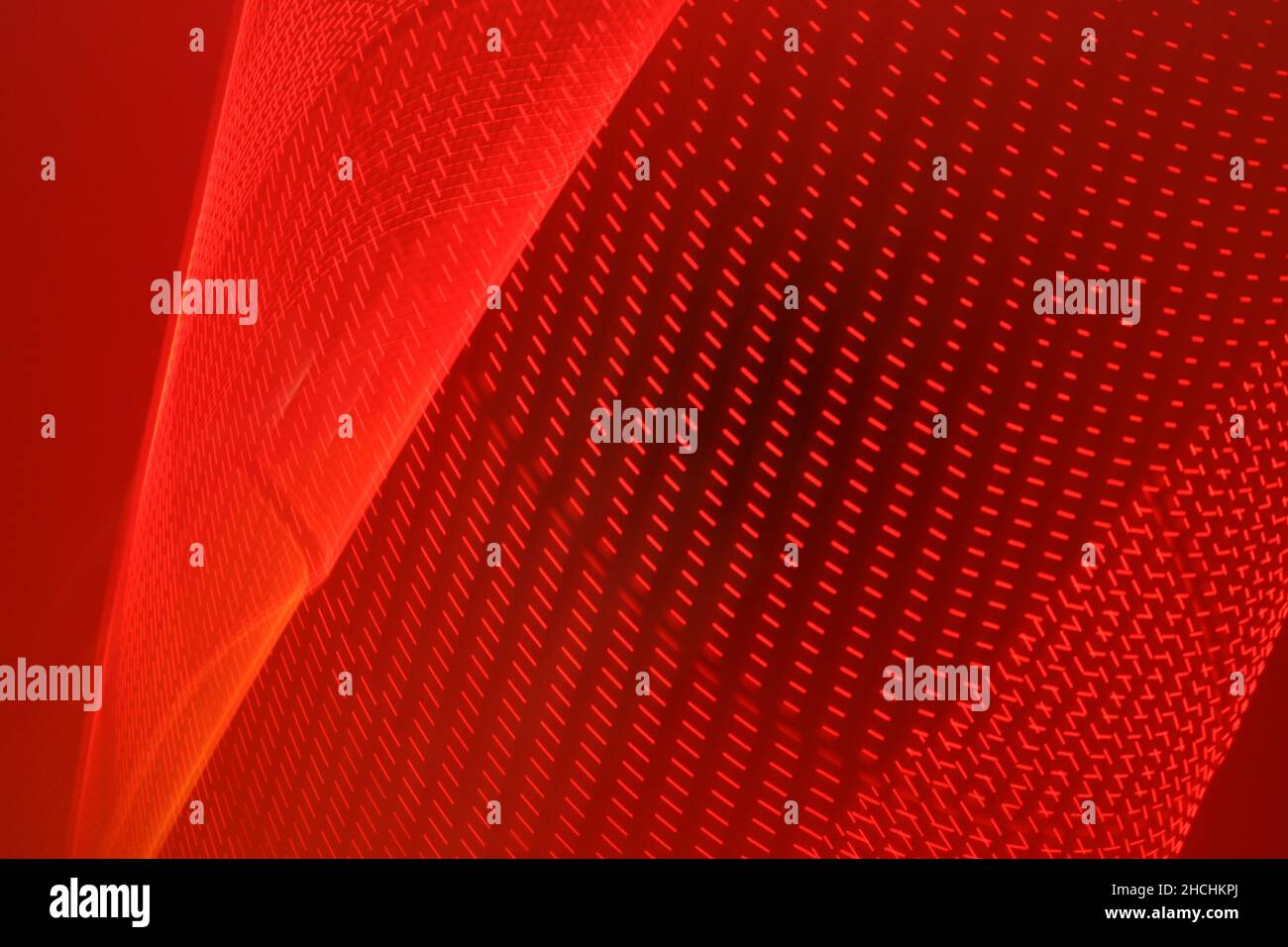 A red pattern of electrons gaining energy and performing accelerated ...