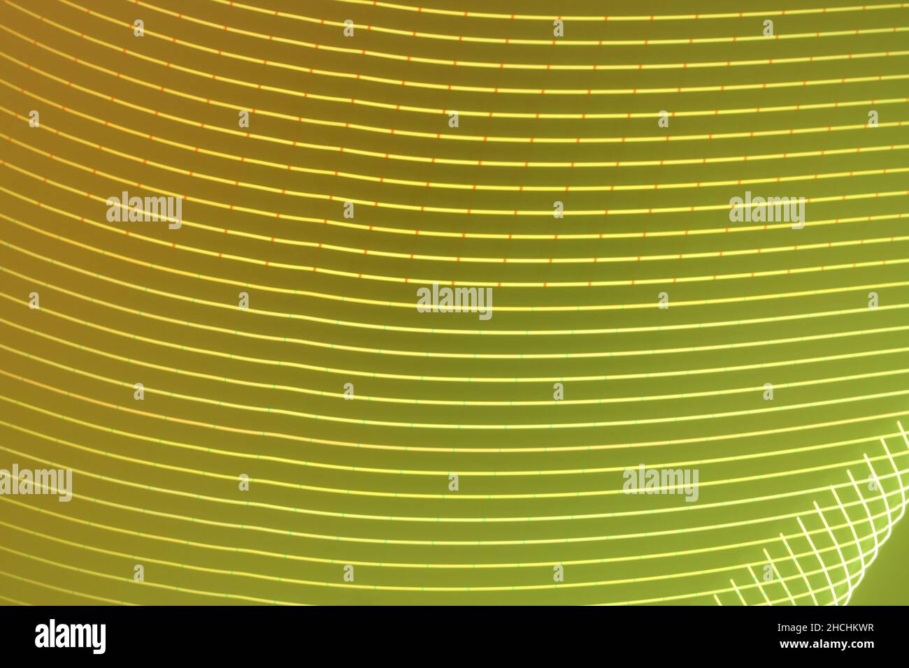 Pattern of yellow electrons gaining energy Stock Photo - Alamy