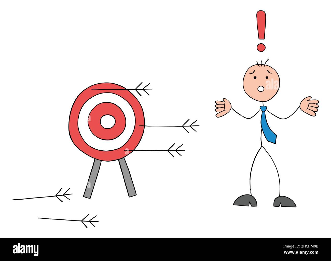 Shot with arrows Stock Vector Images - Alamy