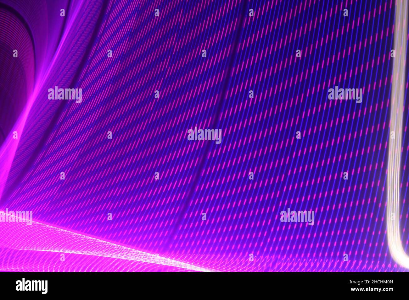 The stylish purple background for presentation. The electrons in the ...