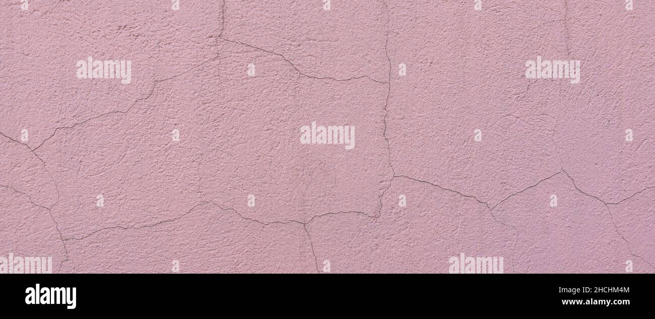 Old light pink plaster wall texture background. Abstract painted ...