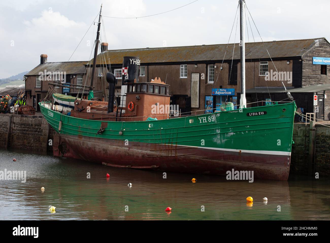 Lydia Eva, the last surviving Steam Drifter Herring fishing boat. This ...