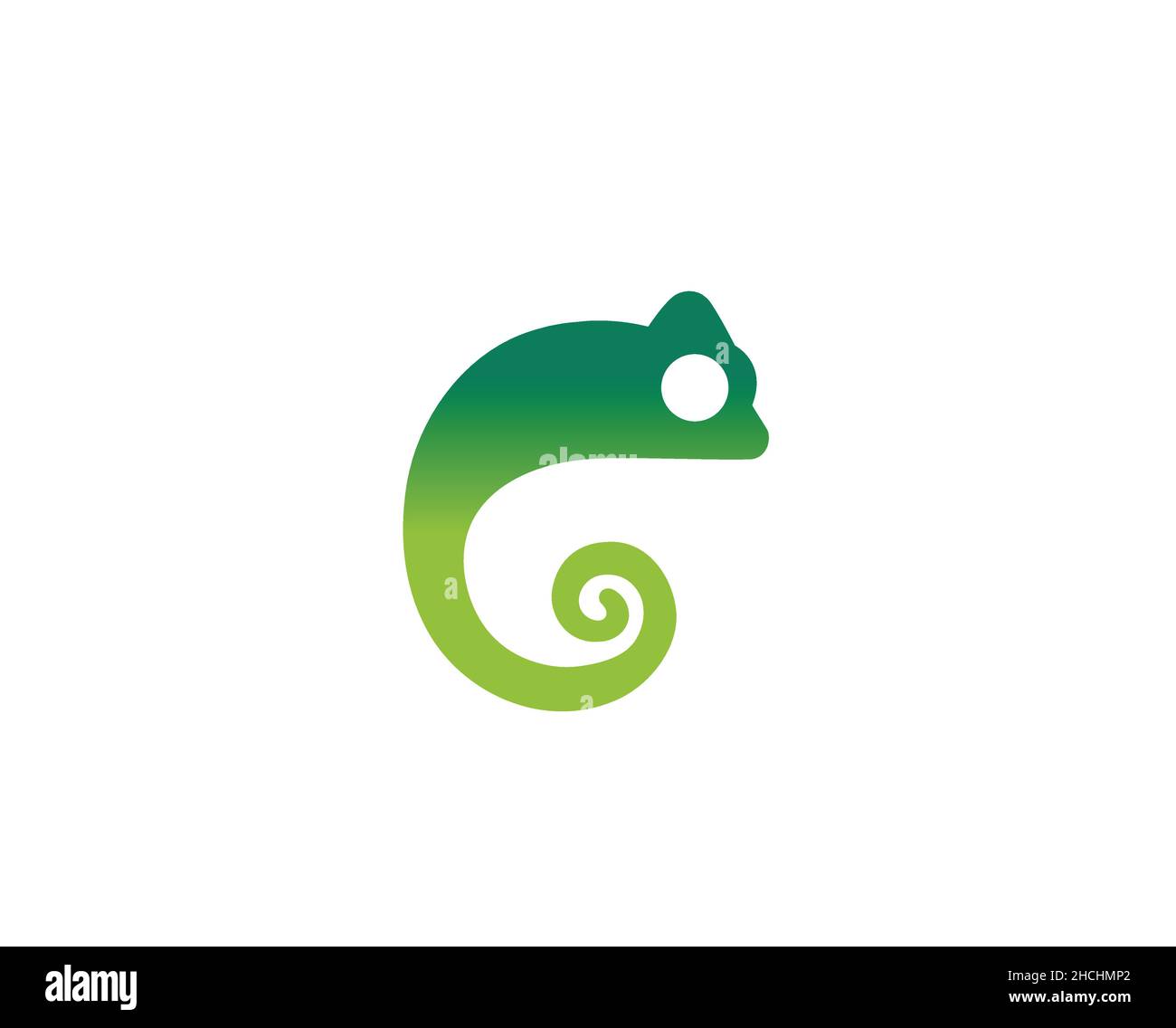 creative abstract chameleon logo vector symbol Stock Vector Image & Art ...