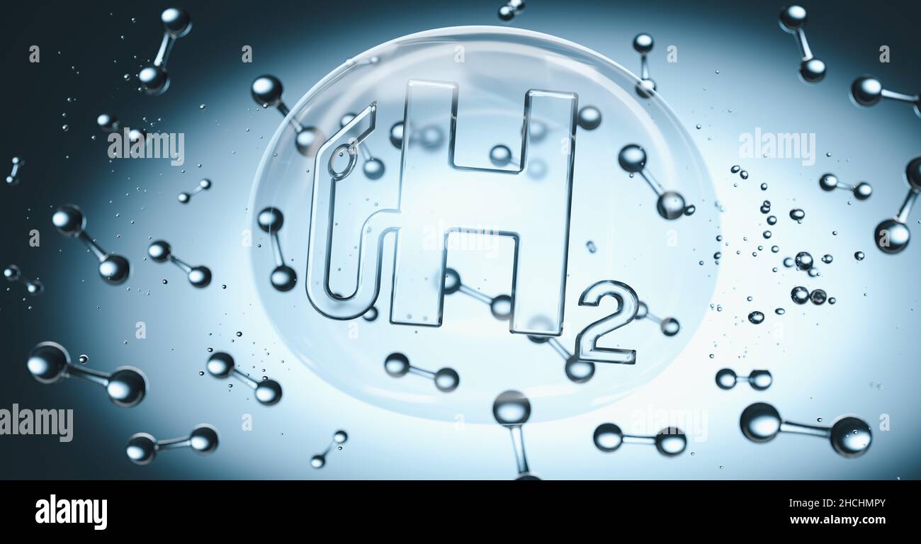 Hydrogen Gas Molecule