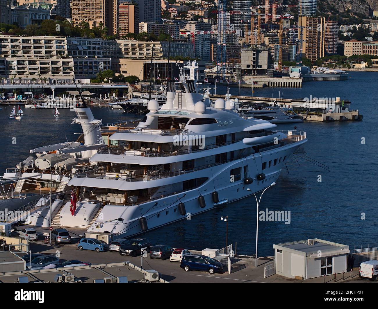 Quantum blue yacht hi-res stock photography and images - Alamy