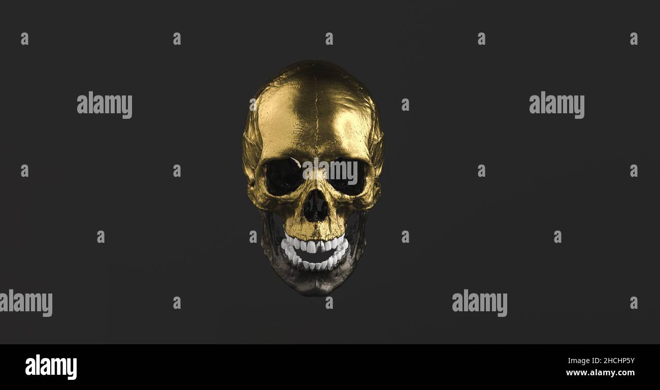 Human skull open mouth hi-res stock photography and images - Alamy
