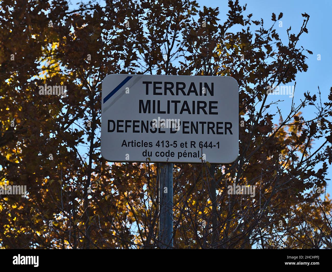 Dod Restricted Area Warning Sign