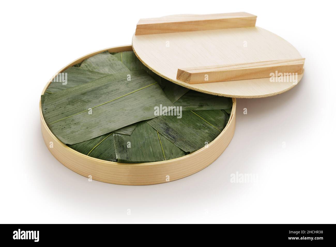 Masu Zushi; Pressed trout salmon sushi wrapped in bamboo leaves. Toyama ...