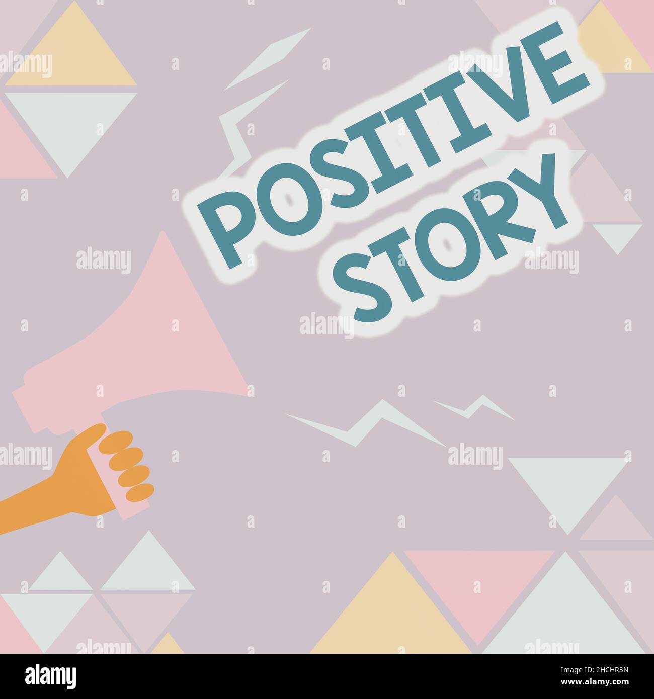Writing displaying text Positive Story. Internet Concept Meaningful and ...