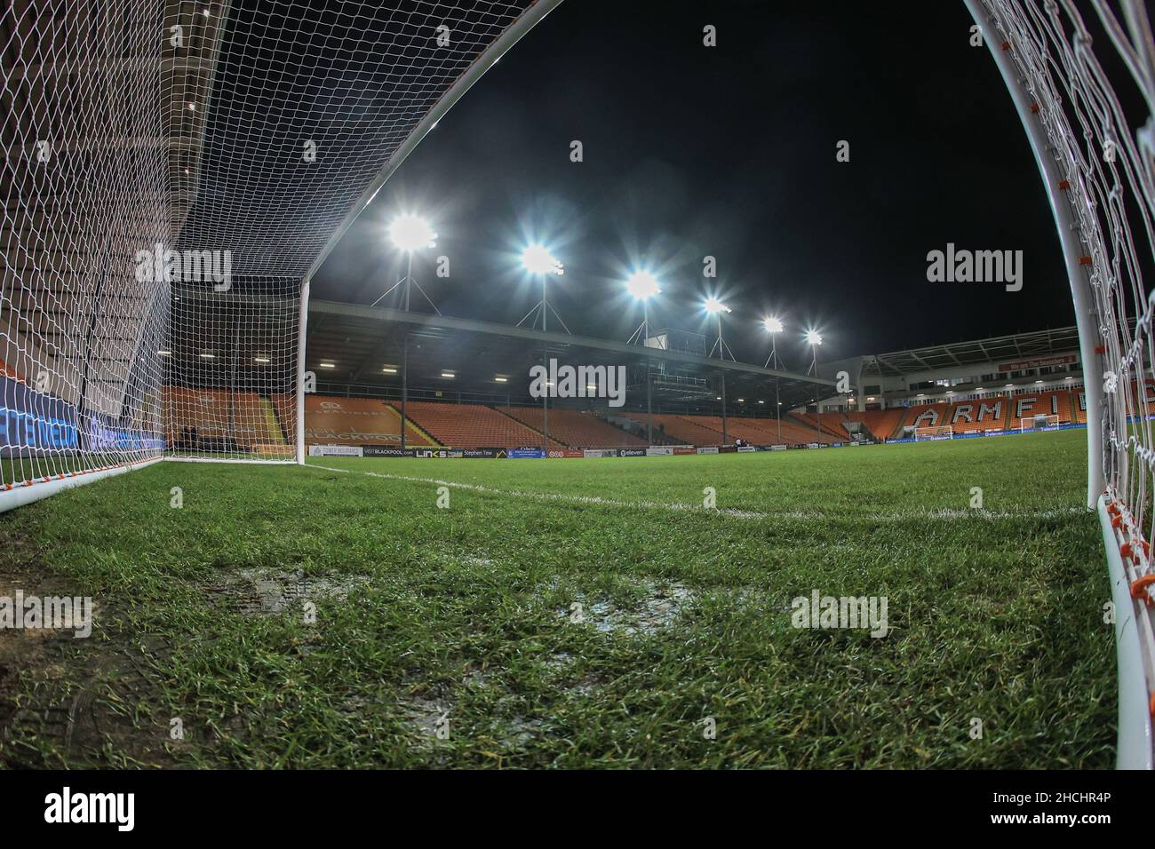 A general view of Bloomfield Road Stock Photo - Alamy