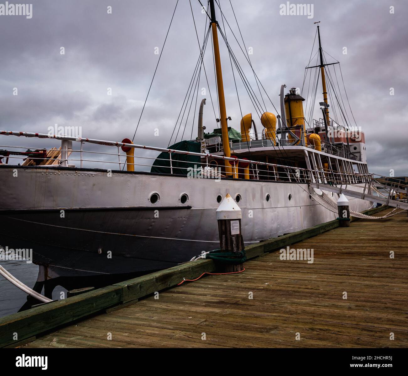 S.S. Acadia National Historic Site of Canada Stock Photo - Alamy