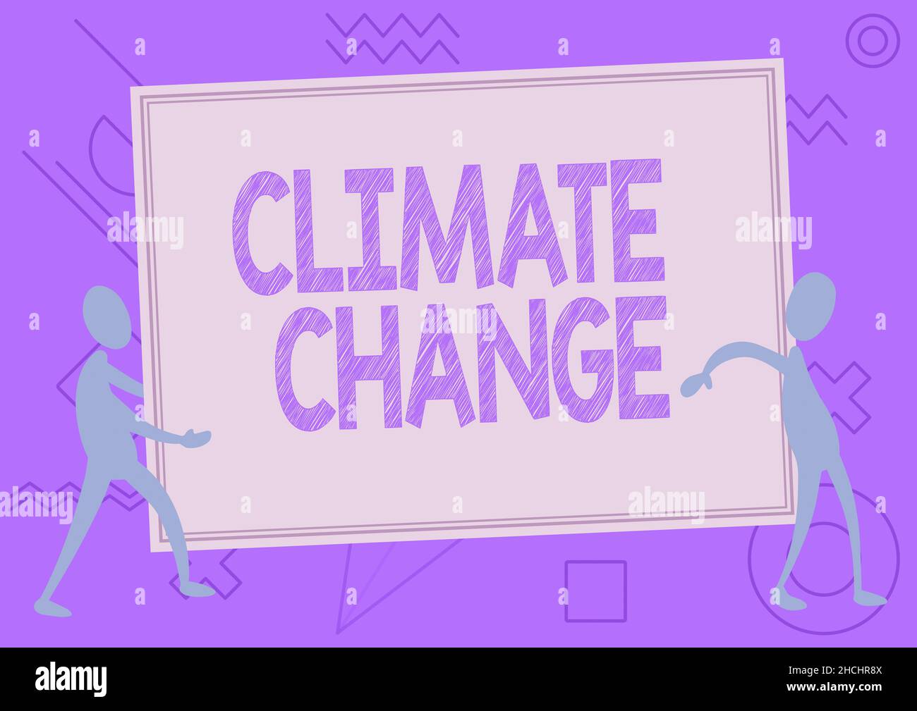 Text caption presenting Climate Change. Internet Concept Increase in ...