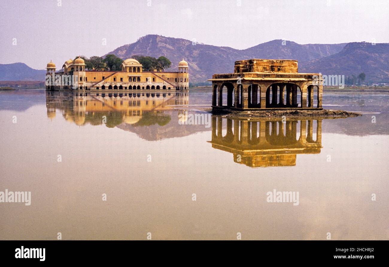 Jal Mahal "Water Palace", (1699) Man Sagar Lake, near Jaipur, Rajasthan ...