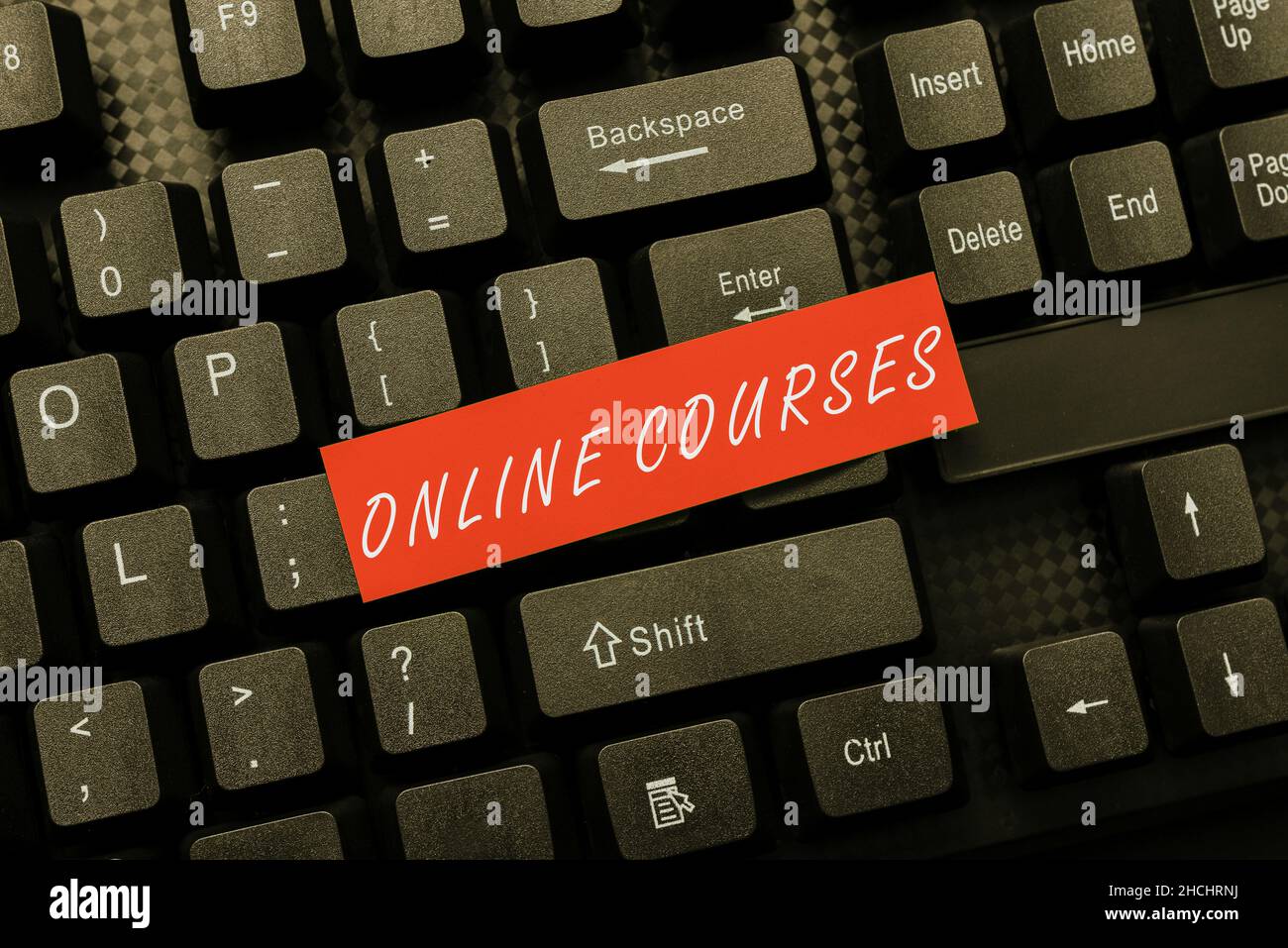 Conceptual caption Online Courses. Business overview Revolutionizing ...