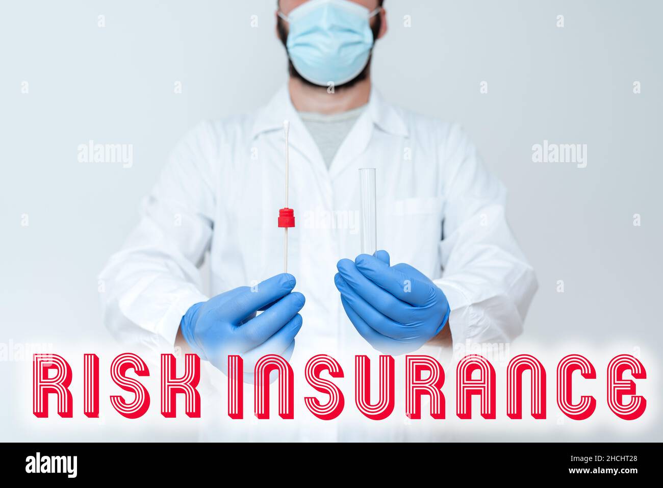 Text sign showing Risk Insurance. Conceptual photo The possibility of ...