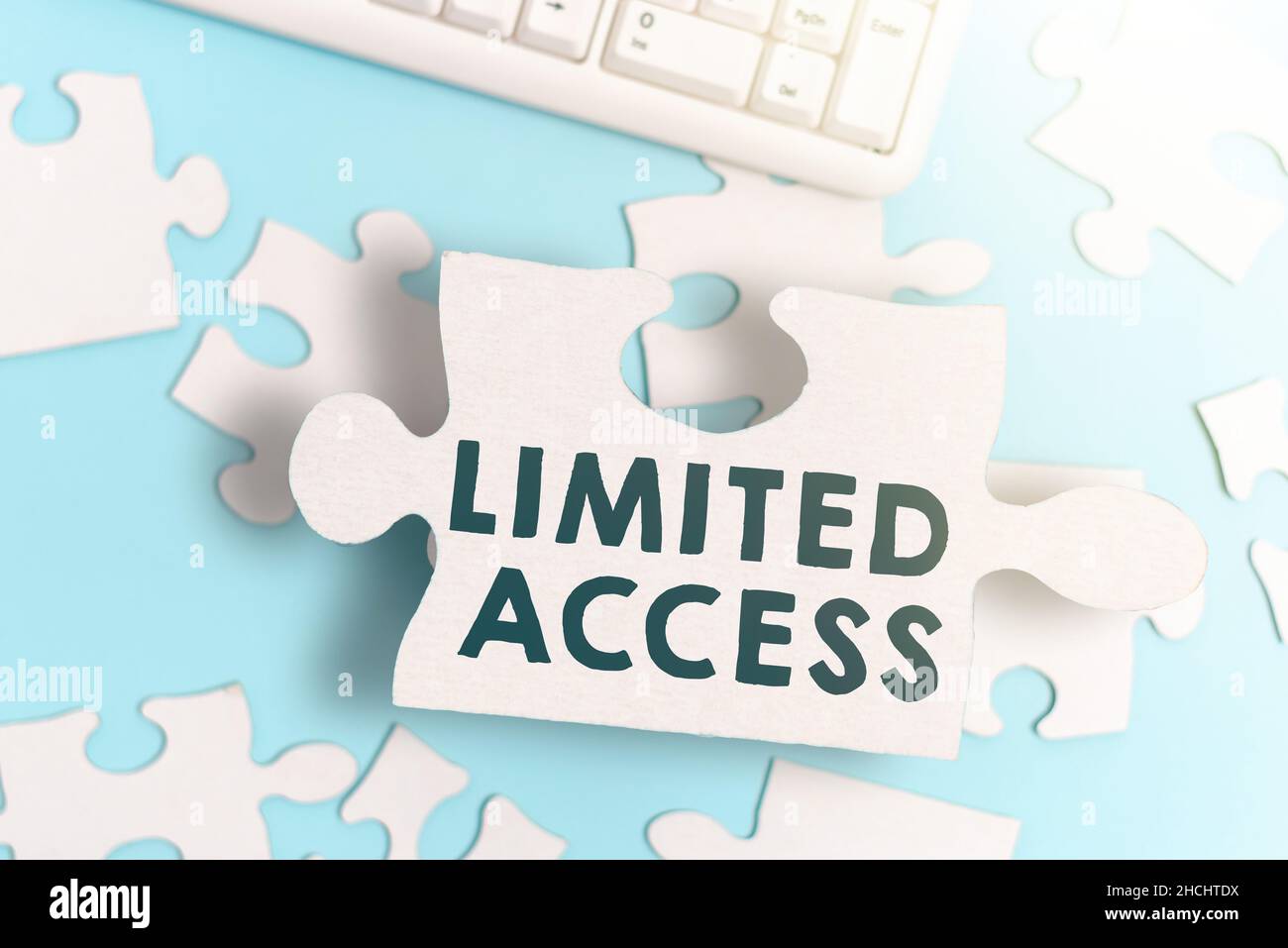 Text caption presenting Limited Access. Business overview Having access ...