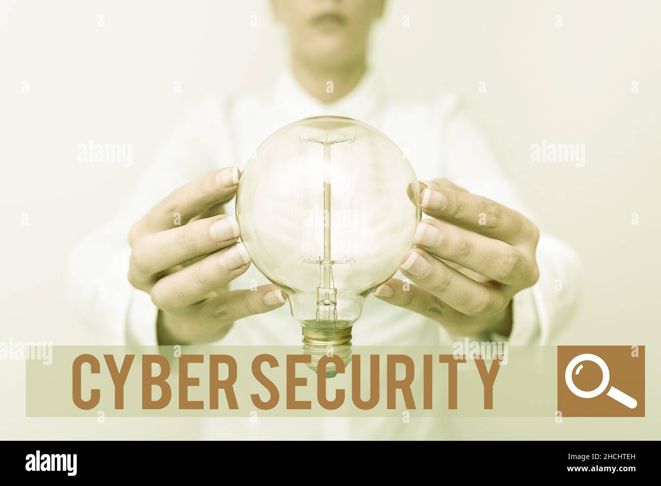 Sign displaying Cyber Security. Business overview Protect a computer ...