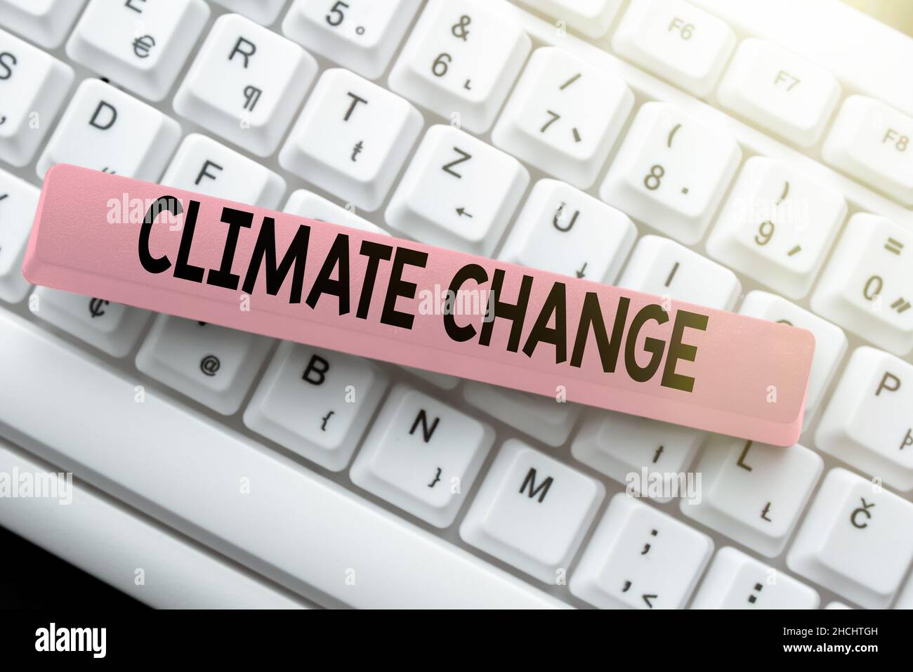 Text showing inspiration Climate Change. Word Written on Increase in ...