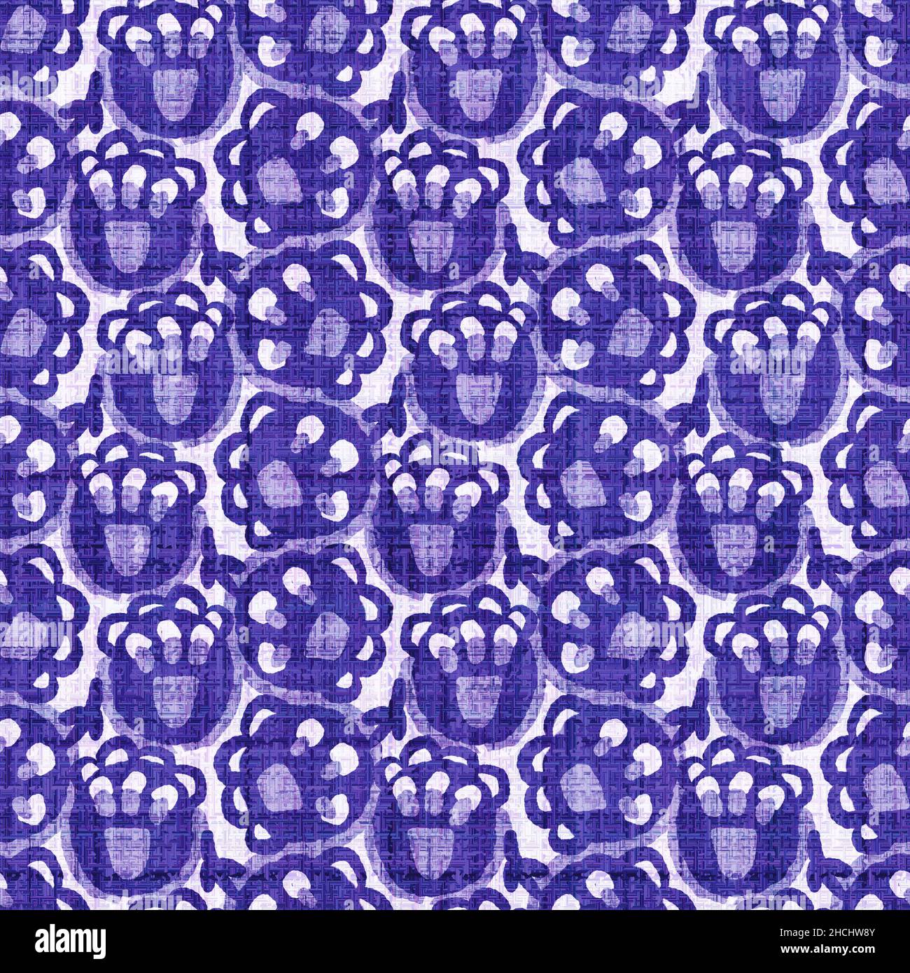 Purple floralvery peri color of the year seamless pattern texture ...