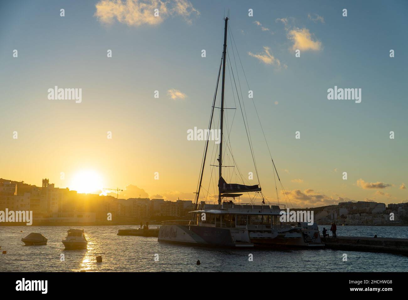 Malaya catamaran sunset hi-res stock photography and images - Alamy