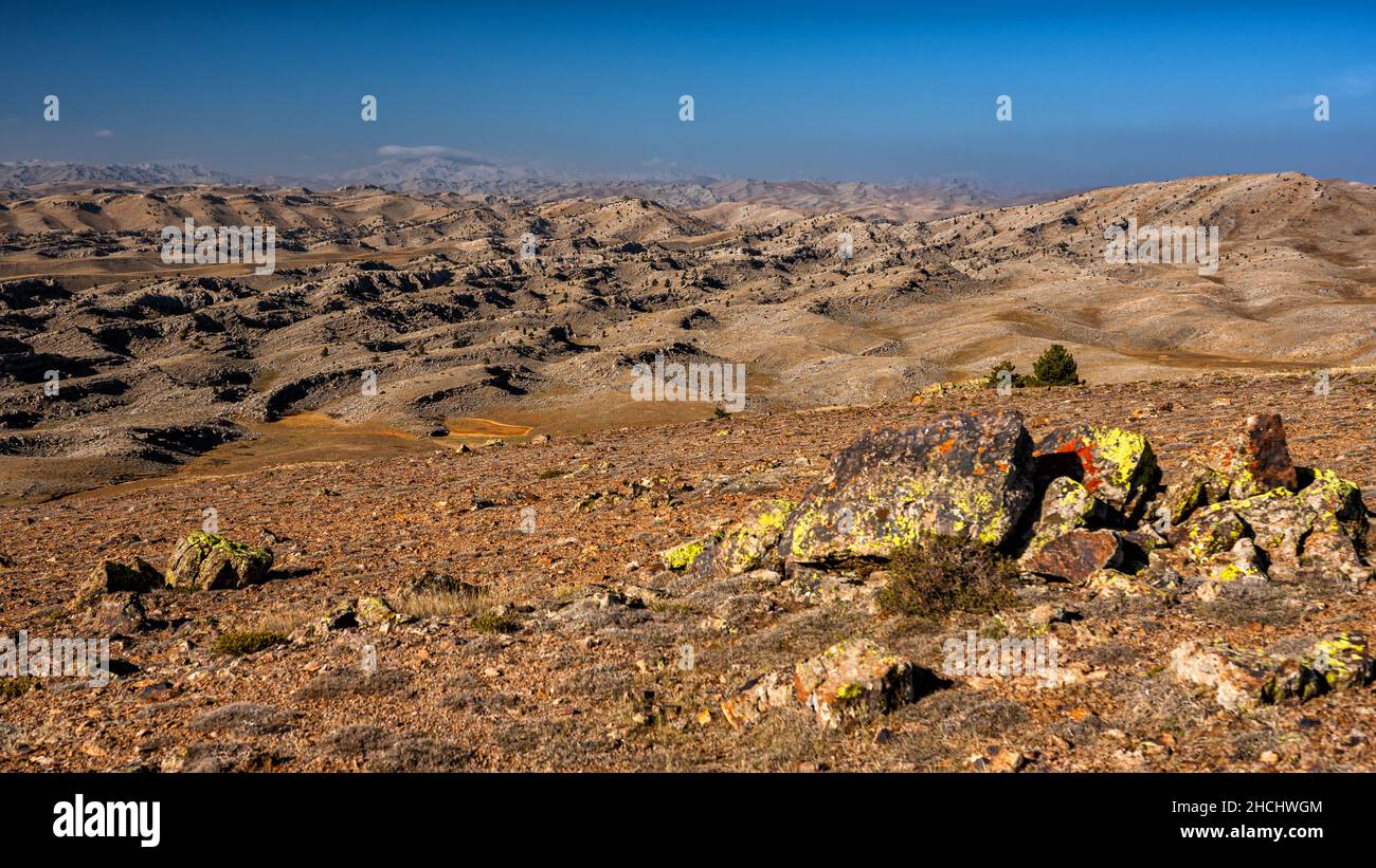 The Taurus (Toros) Mountains, Turkey. Beautiful landscape with view ...
