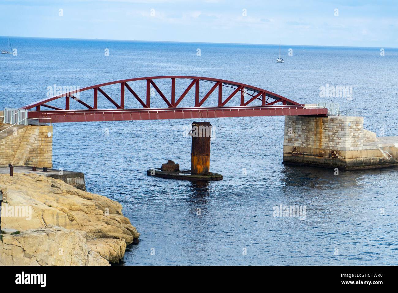 Malta Valletta Ports Stock Photo - Alamy