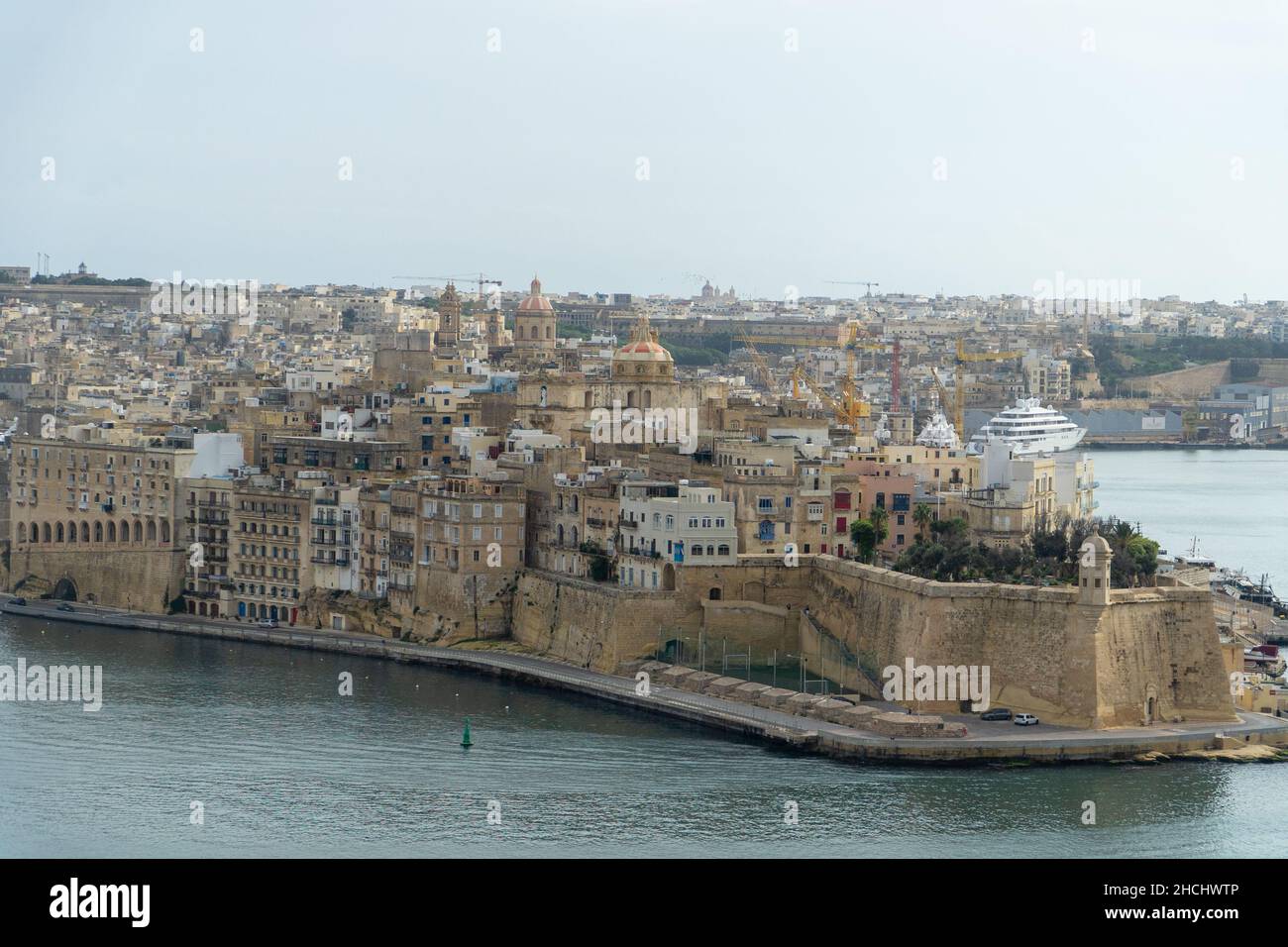 Malta Valletta Ports Stock Photo - Alamy