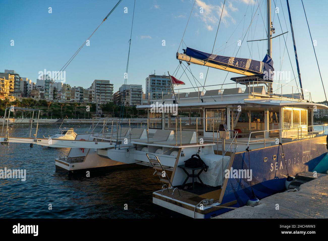 Malaya catamaran sunset hi-res stock photography and images - Alamy