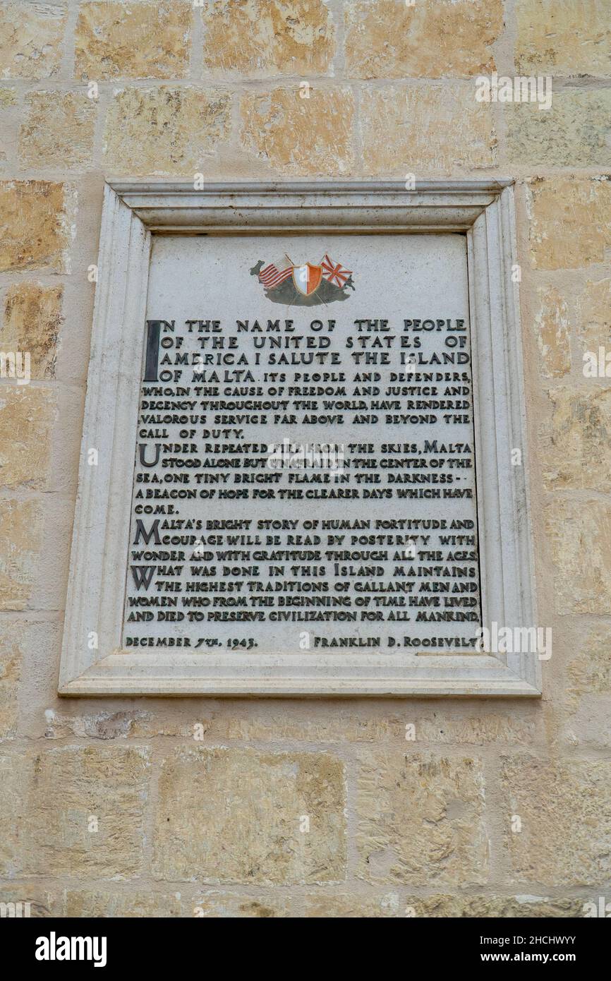 Malta sign world war 2 hi-res stock photography and images - Alamy