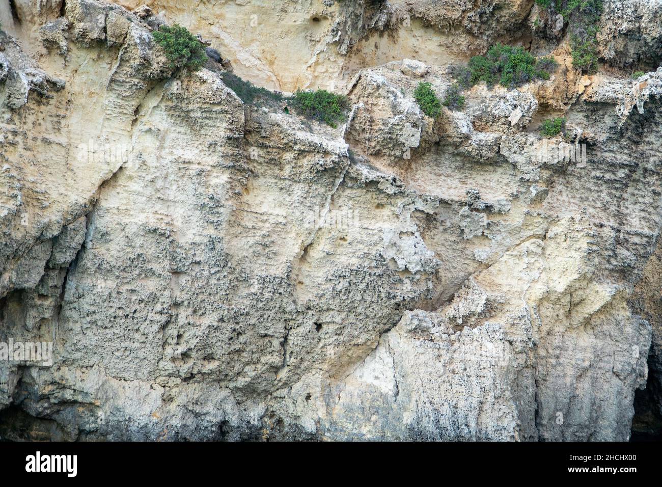 Malta Cliff Edges Stock Photo - Alamy