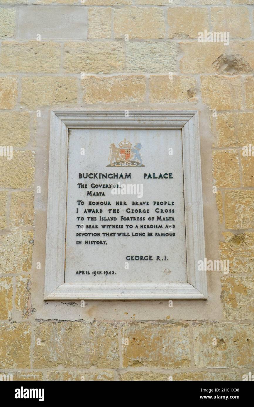 Malta sign world war 2 hi-res stock photography and images - Alamy