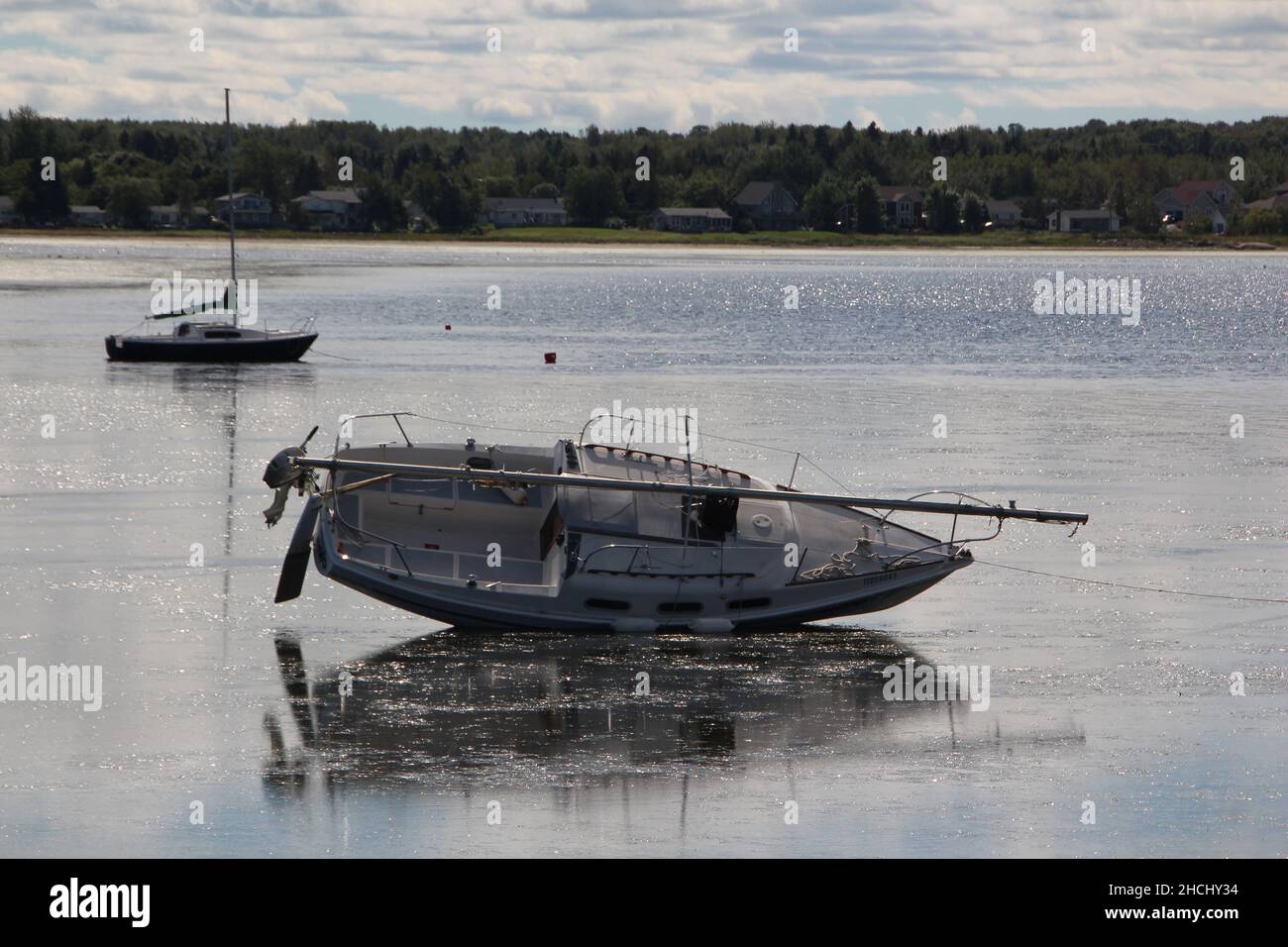 Capsized boat hi-res stock photography and images - Alamy
