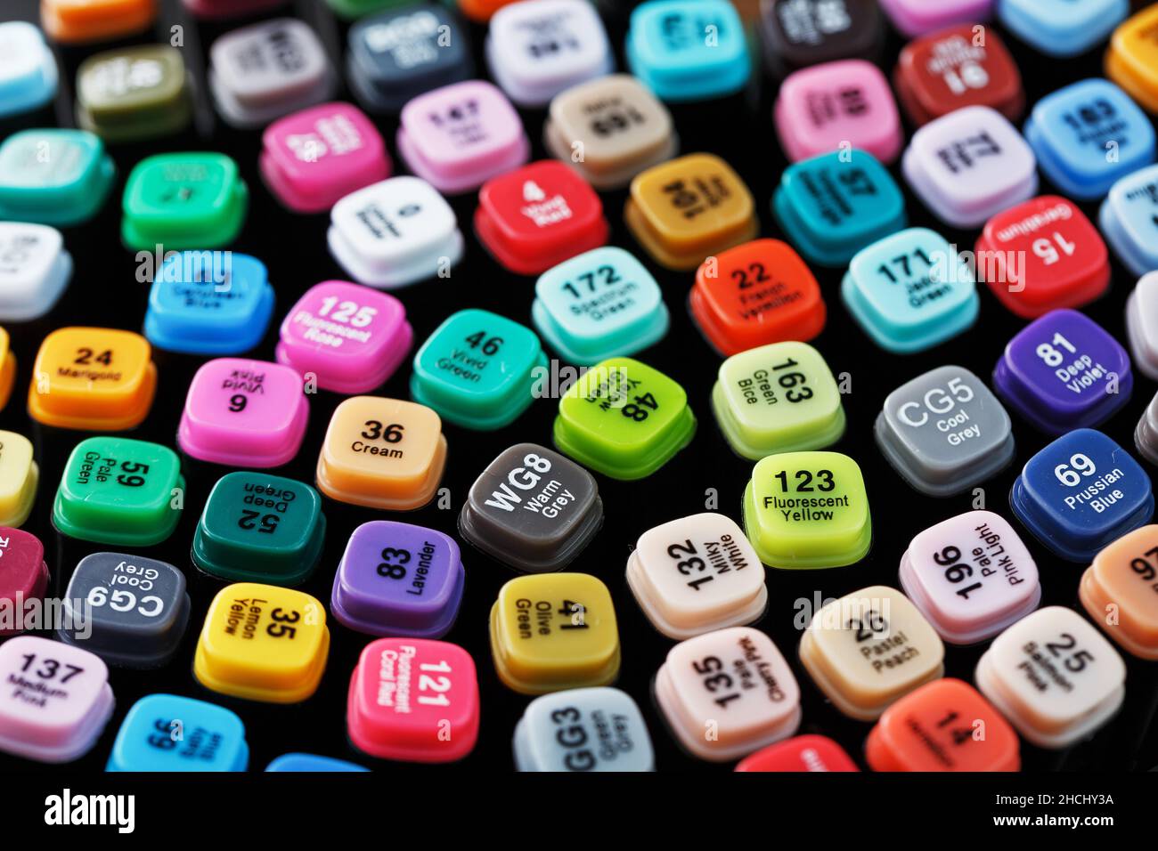 Copic markers hi-res stock photography and images - Alamy