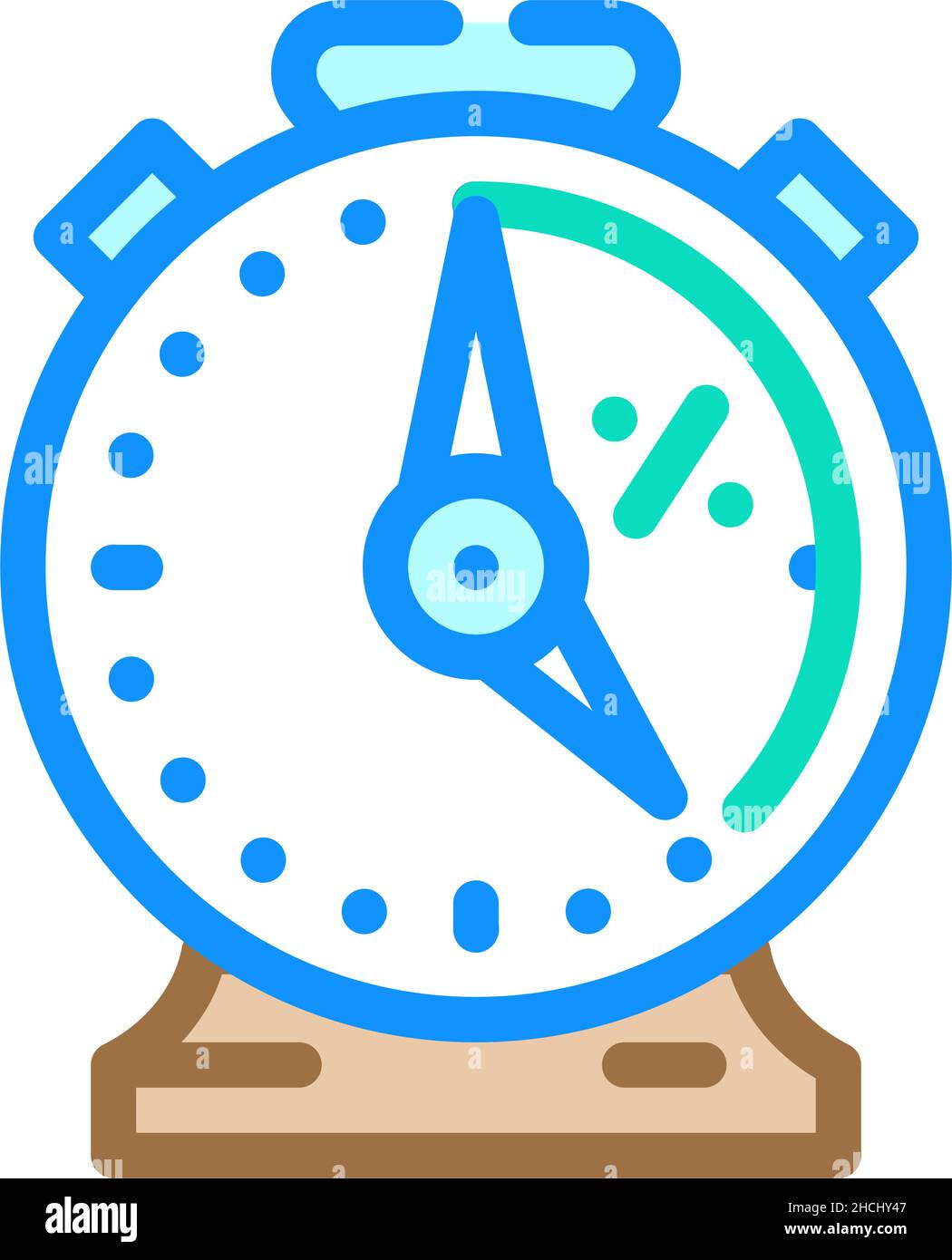 discount time color icon vector illustration Stock Vector Image & Art ...