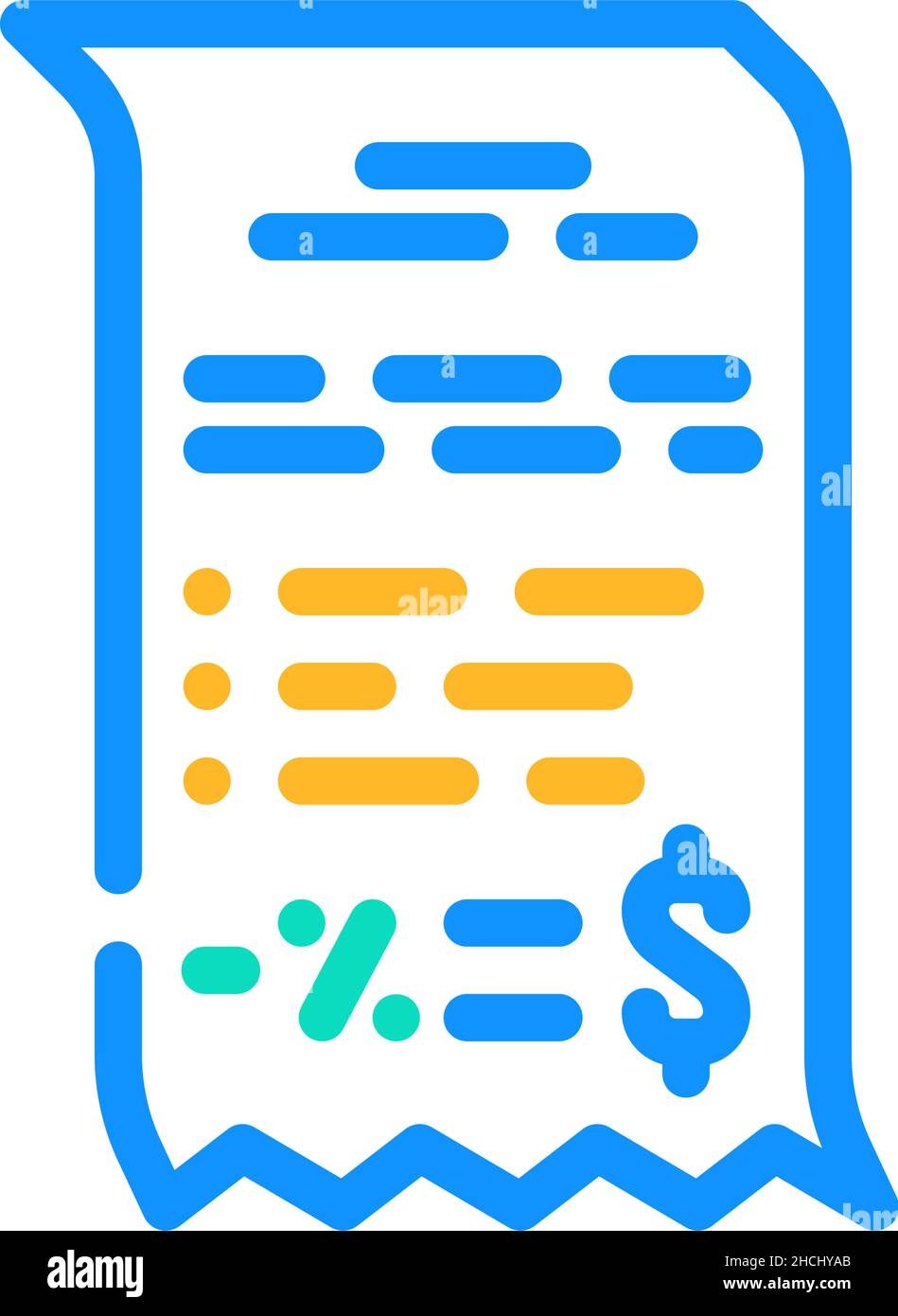 discount on purchase color icon vector illustration Stock Vector Image ...