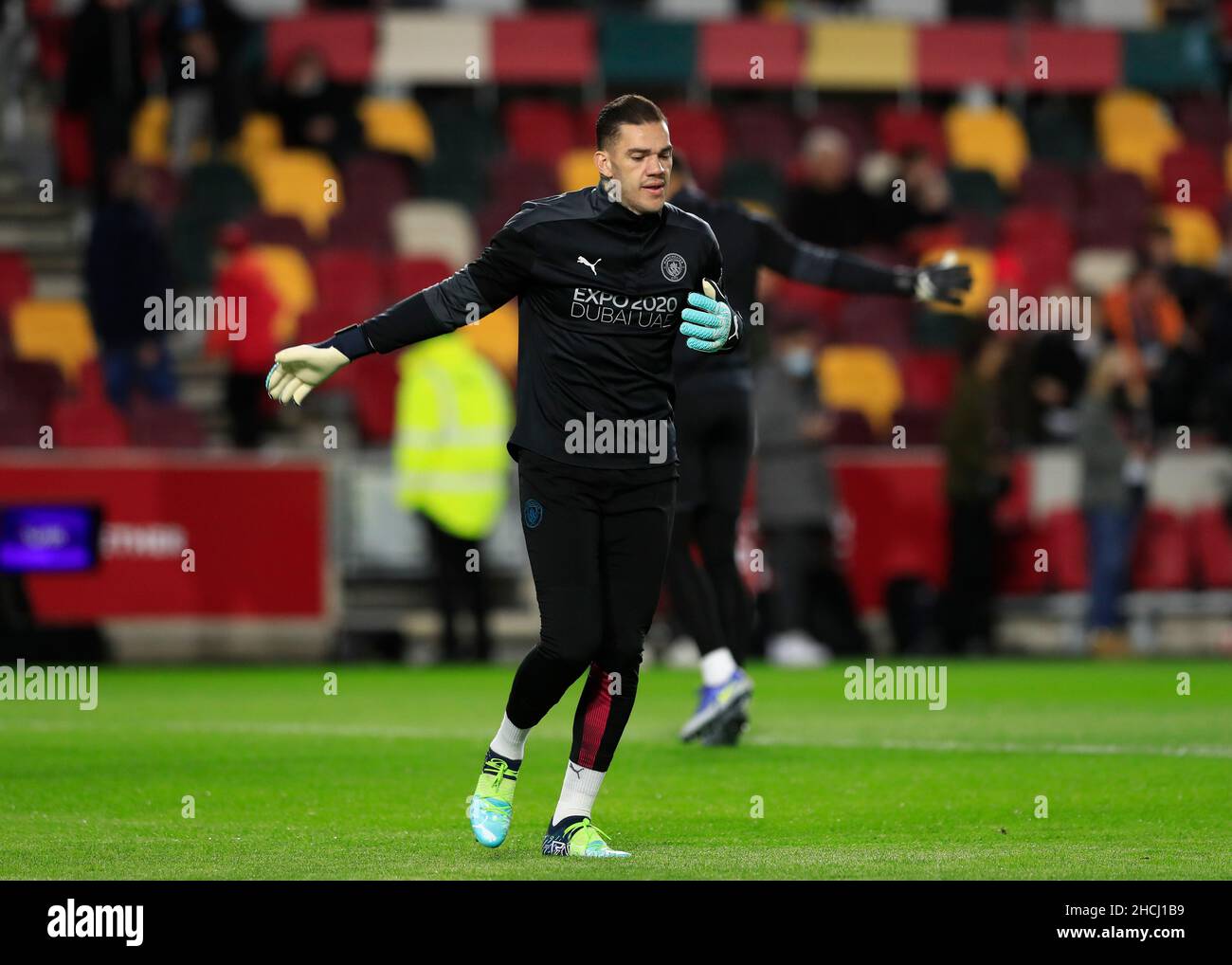 Manchester city goalkeeper ederson moraes hi-res stock photography and ...