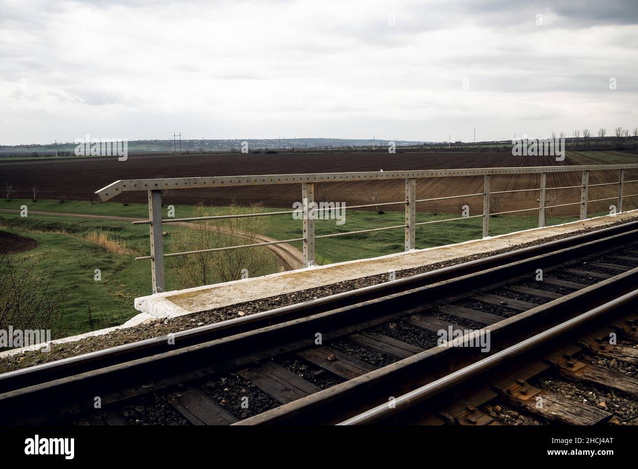 Iron railing iron rails hi-res stock photography and images - Alamy