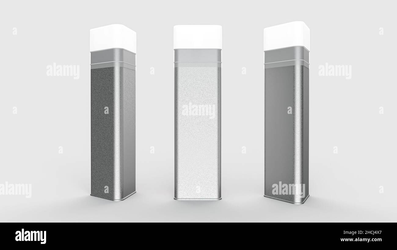 A Triangle Metal of three tin boxes for Pencils, tea or candies, dry ...