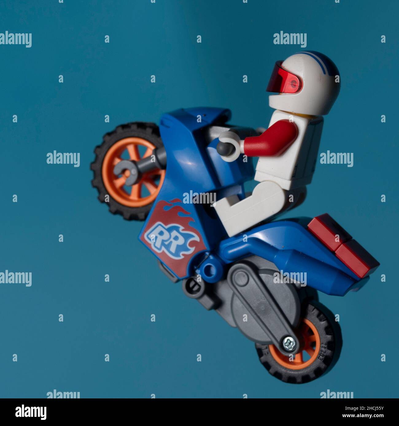 Lego motorcycle hi-res stock photography and images - Alamy