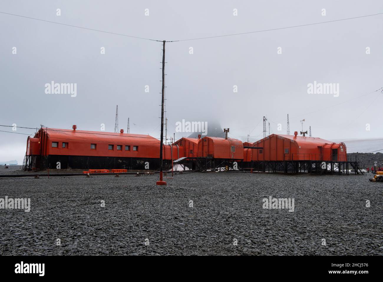 Antarctica, South Orkney Islands, Laurie Island, Orcadas Station ...
