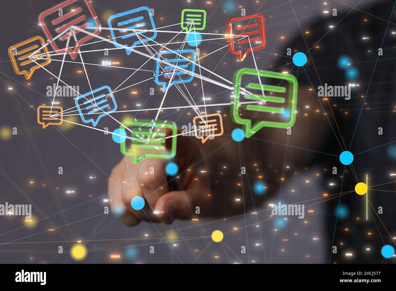 Digital message hi-res stock photography and images - Alamy