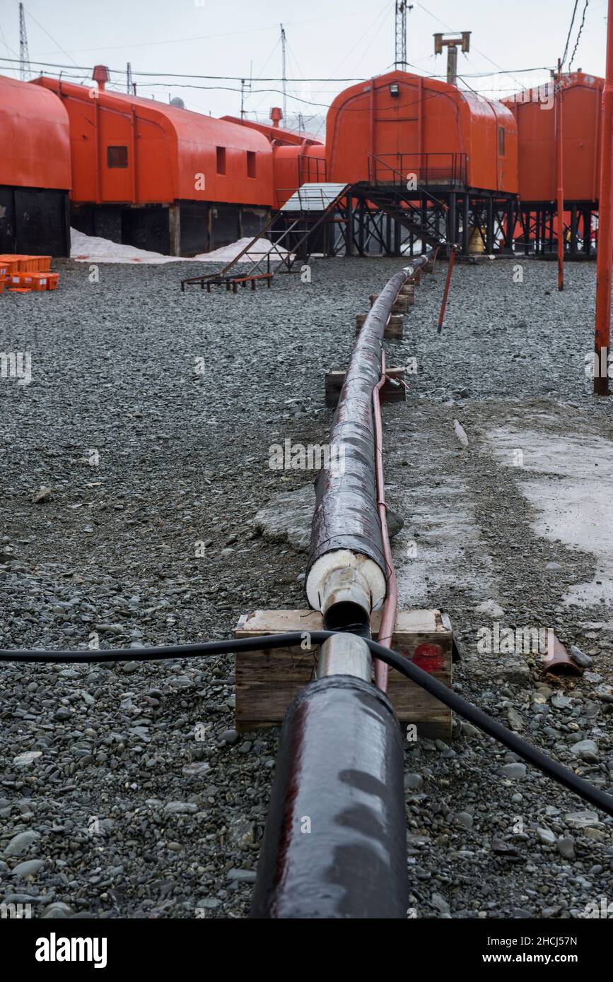 Antarctica, South Orkney Islands, Laurie Island, Orcadas Station ...