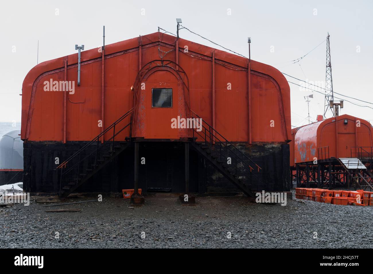 Antarctica, South Orkney Islands, Laurie Island, Orcadas Station ...